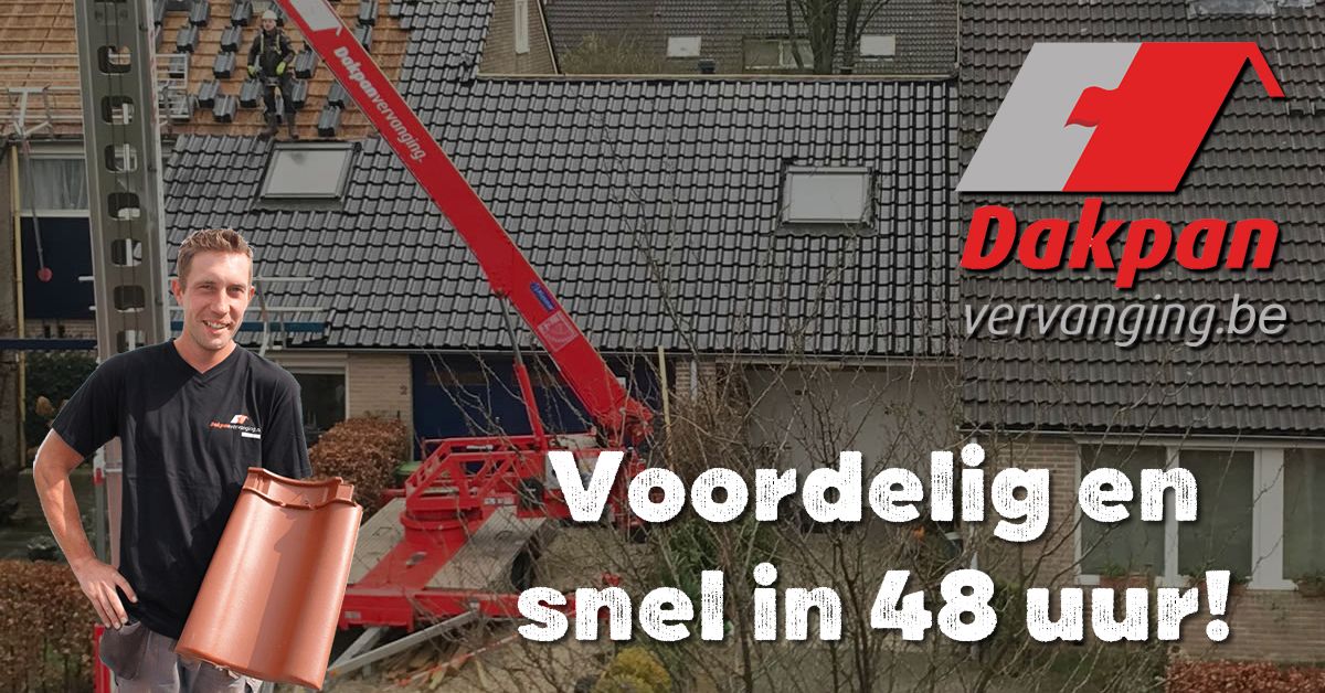 Kies de kleur en type dakpan die bij uw huis past.